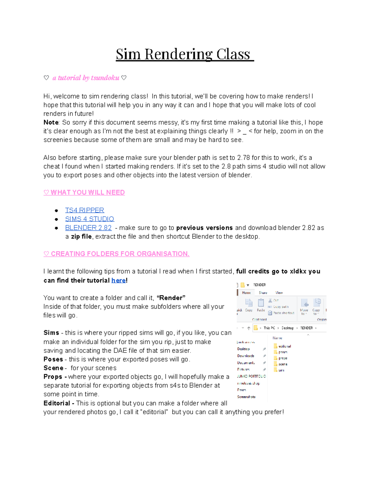 Sim rendering class - Fire headies - Sim Rendering Class ♡ a tutorial ...