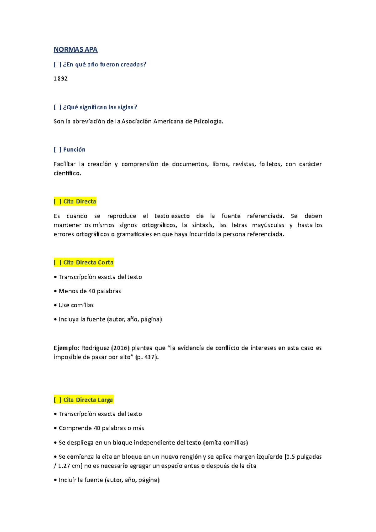 Normas APA Y Vancouver - NORMAS APA [ ] ¿En qué año fueron creadas ...
