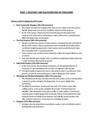 AMMUNITION AND ITS COMPONENTS - UNIT-2 AMMUNITION Definition Ammunition ...