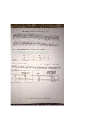 Bacterial Identification Lab Worksheet Student - BioInteractive ...