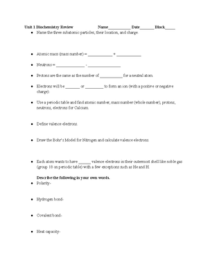 Biology-SOL-Review - Sol Review - Biology SOL Review Links: BIOLOGY ...