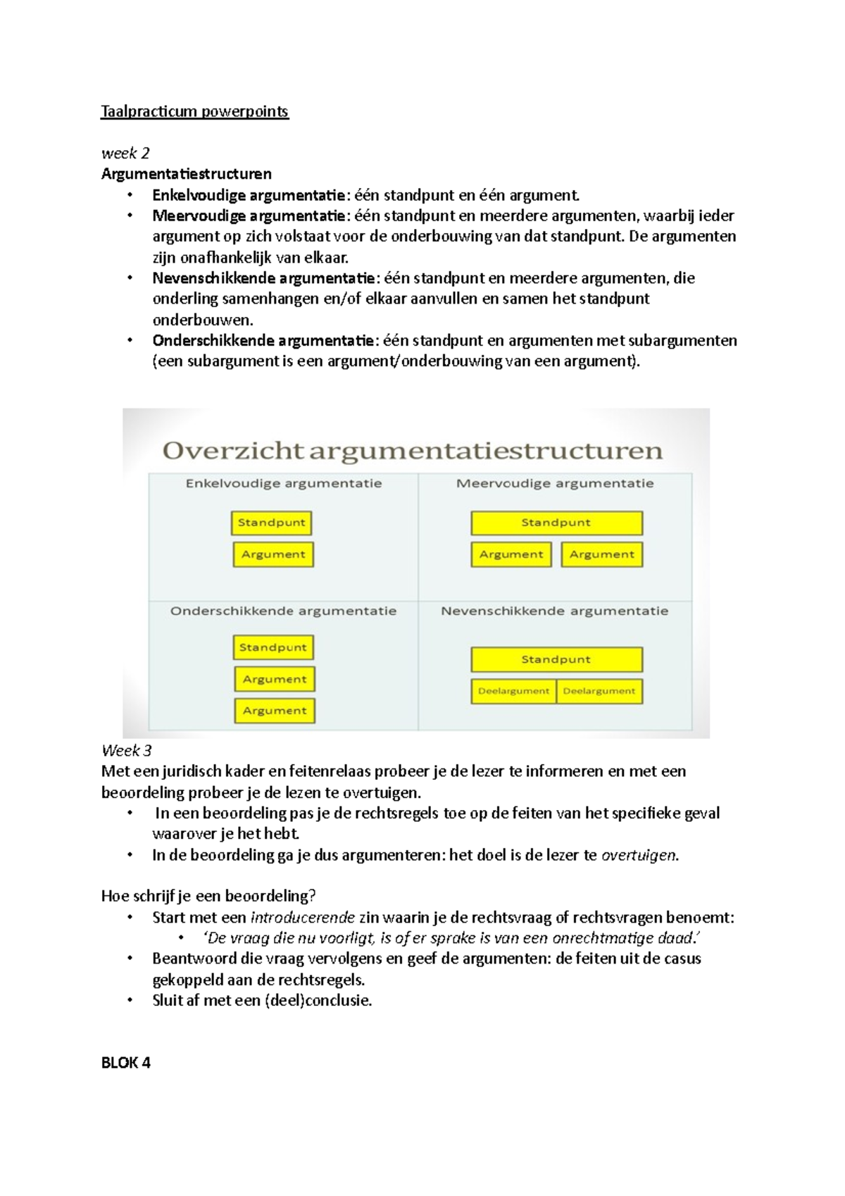 Taalpracticum powerpoints - Meervoudige argumentatie: één standpunt en ...