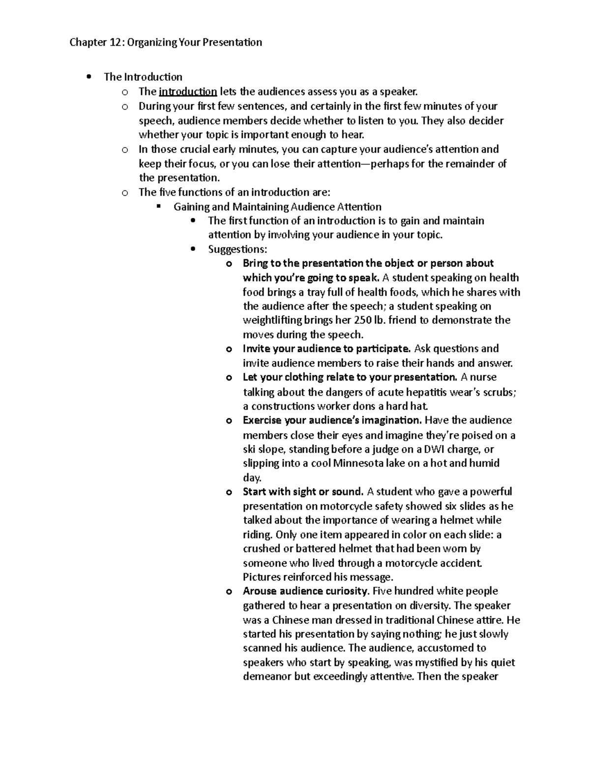 Chapter 12 Textbook Human Communication 6th Edition Ucf Edition Pearson The Introduction