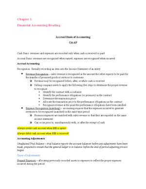 Chapter 5 - Professor Stewart Smith - Chapter 5 Financial Accounting Reading Accounting for ...