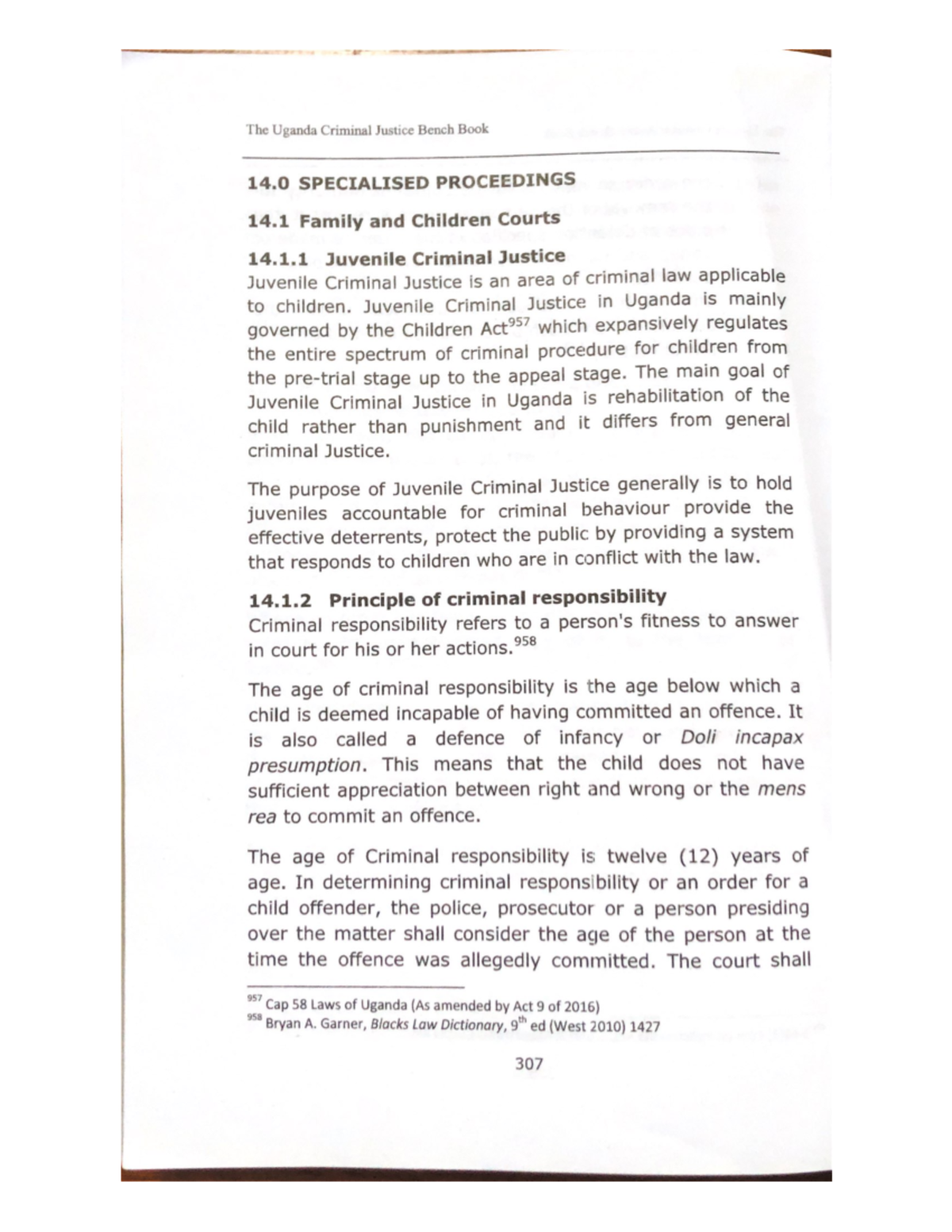 The Uganda Criminal Justice Bench Book - Corporate and commercial - Studocu