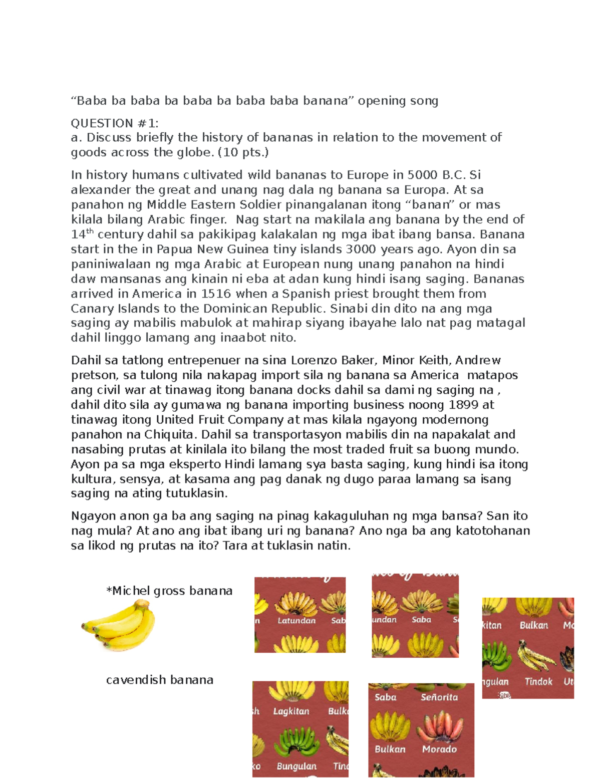 Banana republic - for merge - “Baba ba baba ba baba ba baba baba banana ...