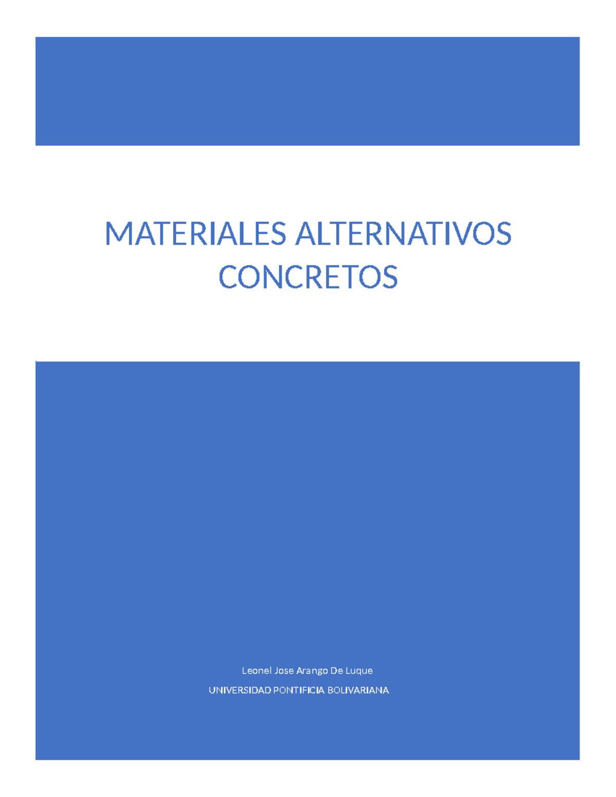 Materiales Alternativos Concretos - Leonel Jose Arango De Luque ...