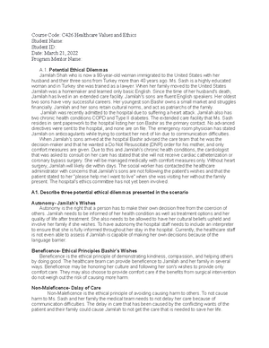 D089 Study guide - D089 - Study Guide Questions Module 1 – The Economic ...