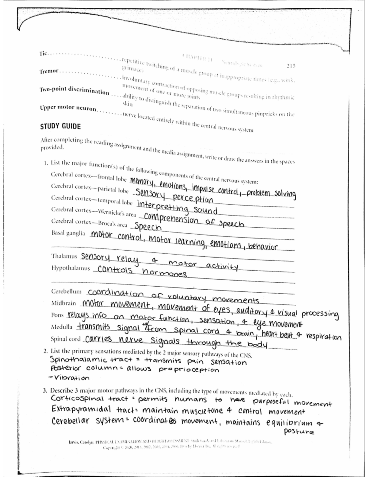 Regional Write Up Health Assessment 2 - NR-304 - Studocu