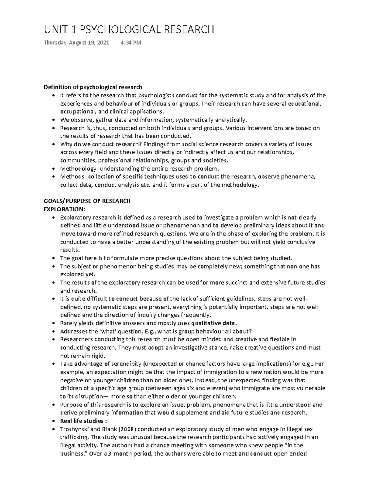 Introduction to Psychological Research - ĞĨŝŶŝƚŝŽŶ ŽĨ ƉƐLJĐŚŽůŽŐŝĐĂů ...