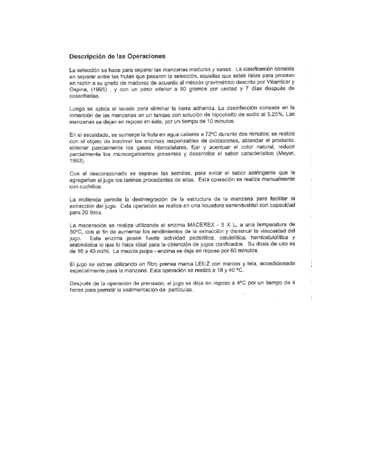 PQ - DIAGRAMA DE PROCESOS INDUSTRIALES - Operaciones Físicas Unitarias ...