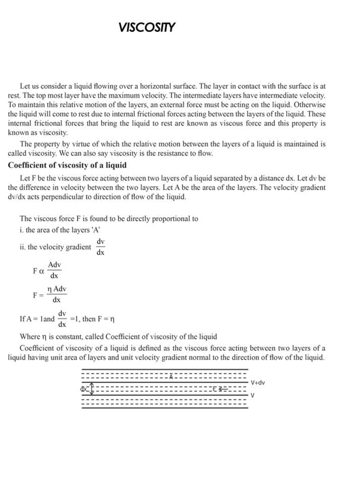 Engineering physics 1 'viscosity' - Physics - Studocu