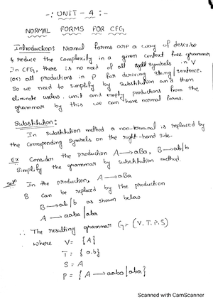Introduction to finite automata - Theory of Computation - Studocu