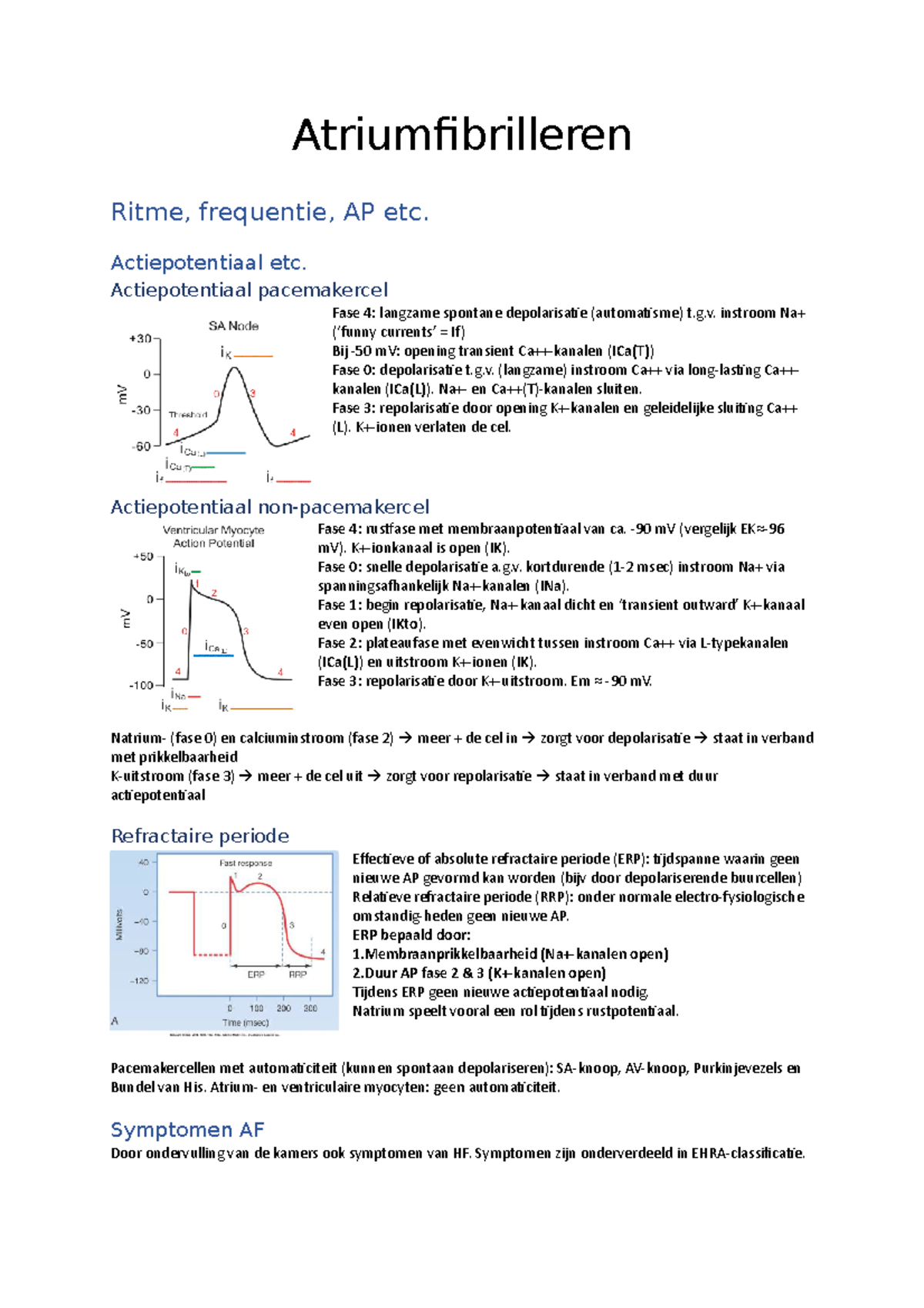 Atriumfibrilleren hoe zit het allemaal - Atriumfibrilleren Ritme ...