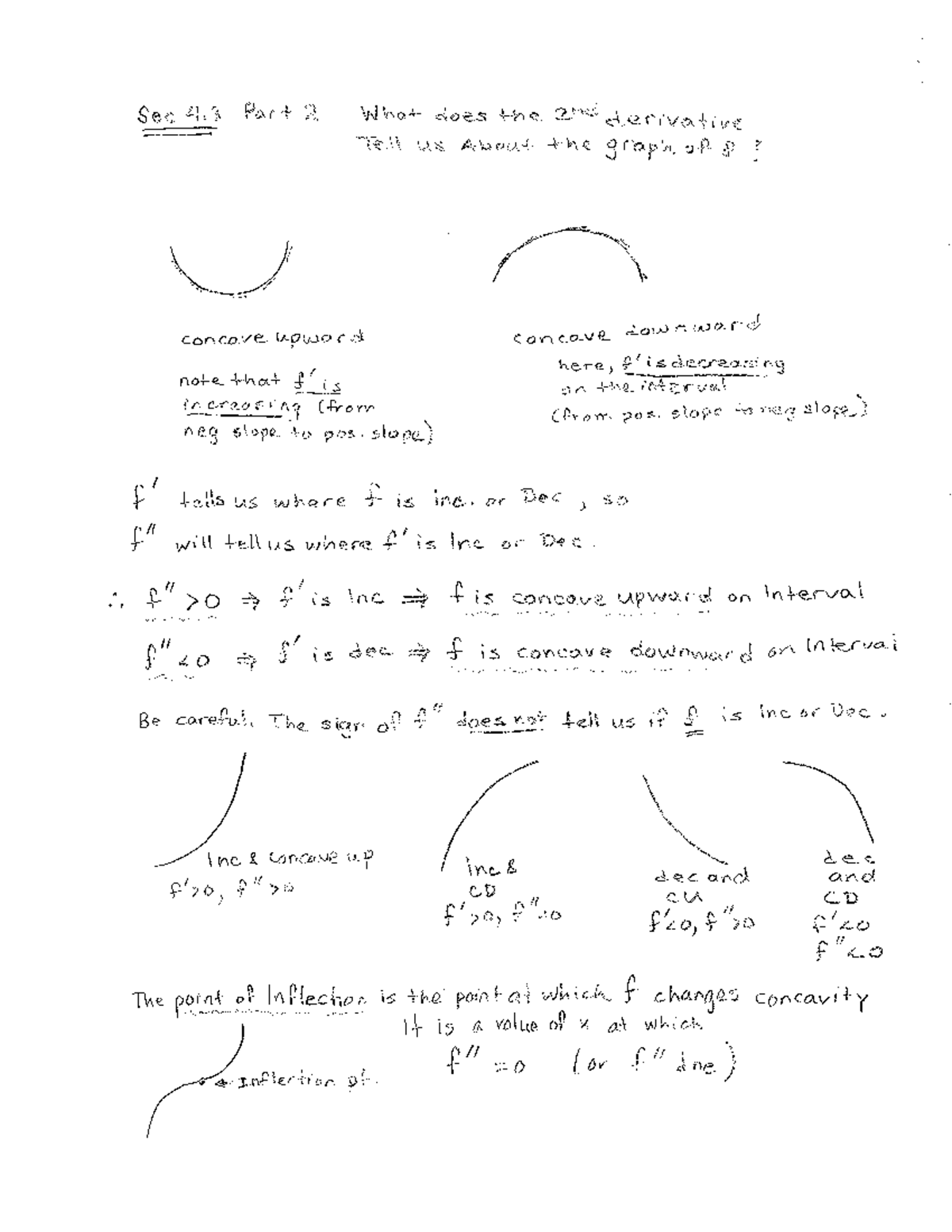 M1451 Notes sec 4.3 part 2 - MATH 1451 - Studocu