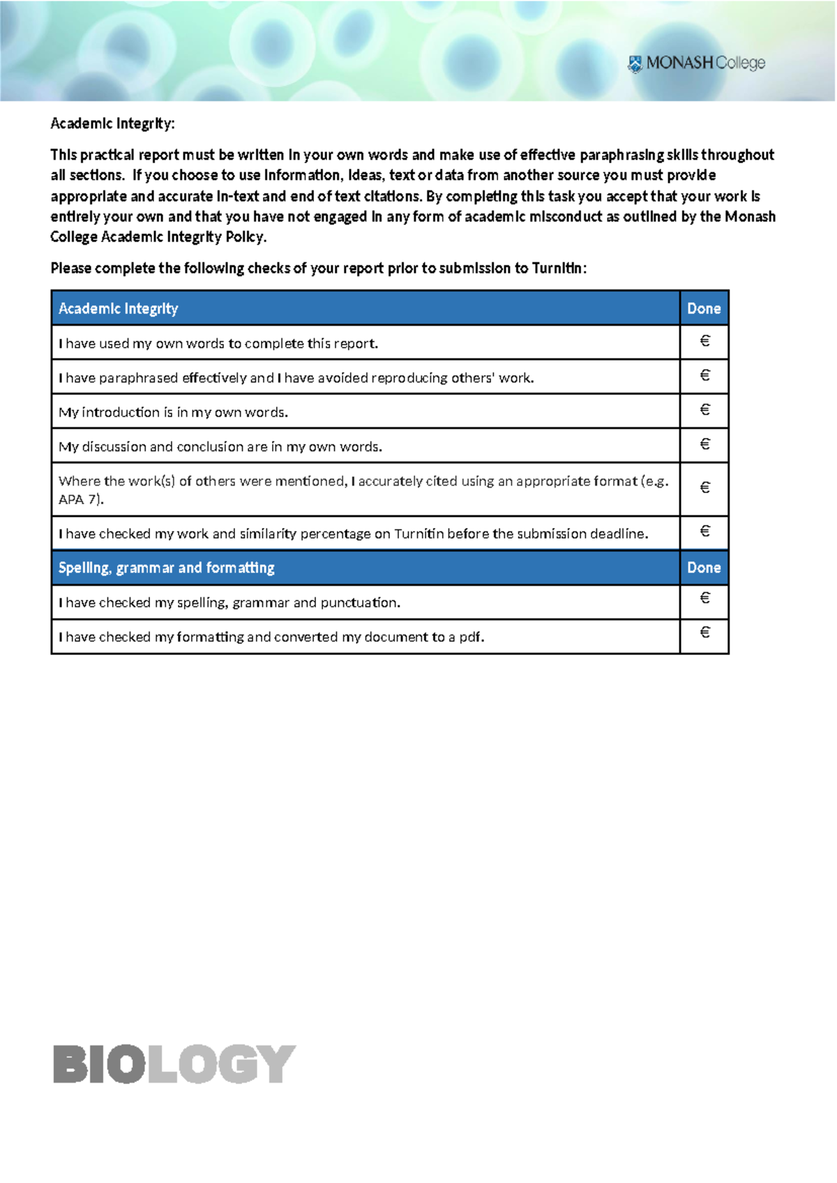 A2 Summative practical 1 - V1 - Catalase enzyme activity S2 2022 ...