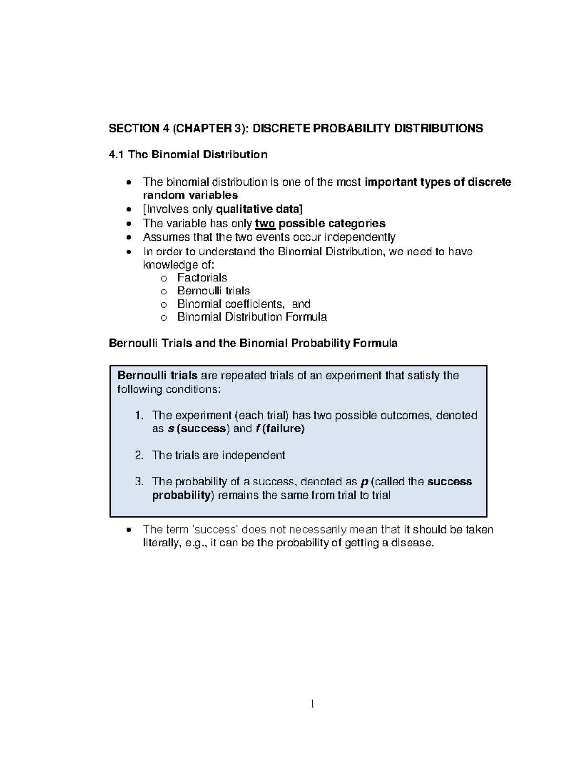 STAT 235-Lecture Notes-Section 4 (Chapter 3)-Discrete Probability ...