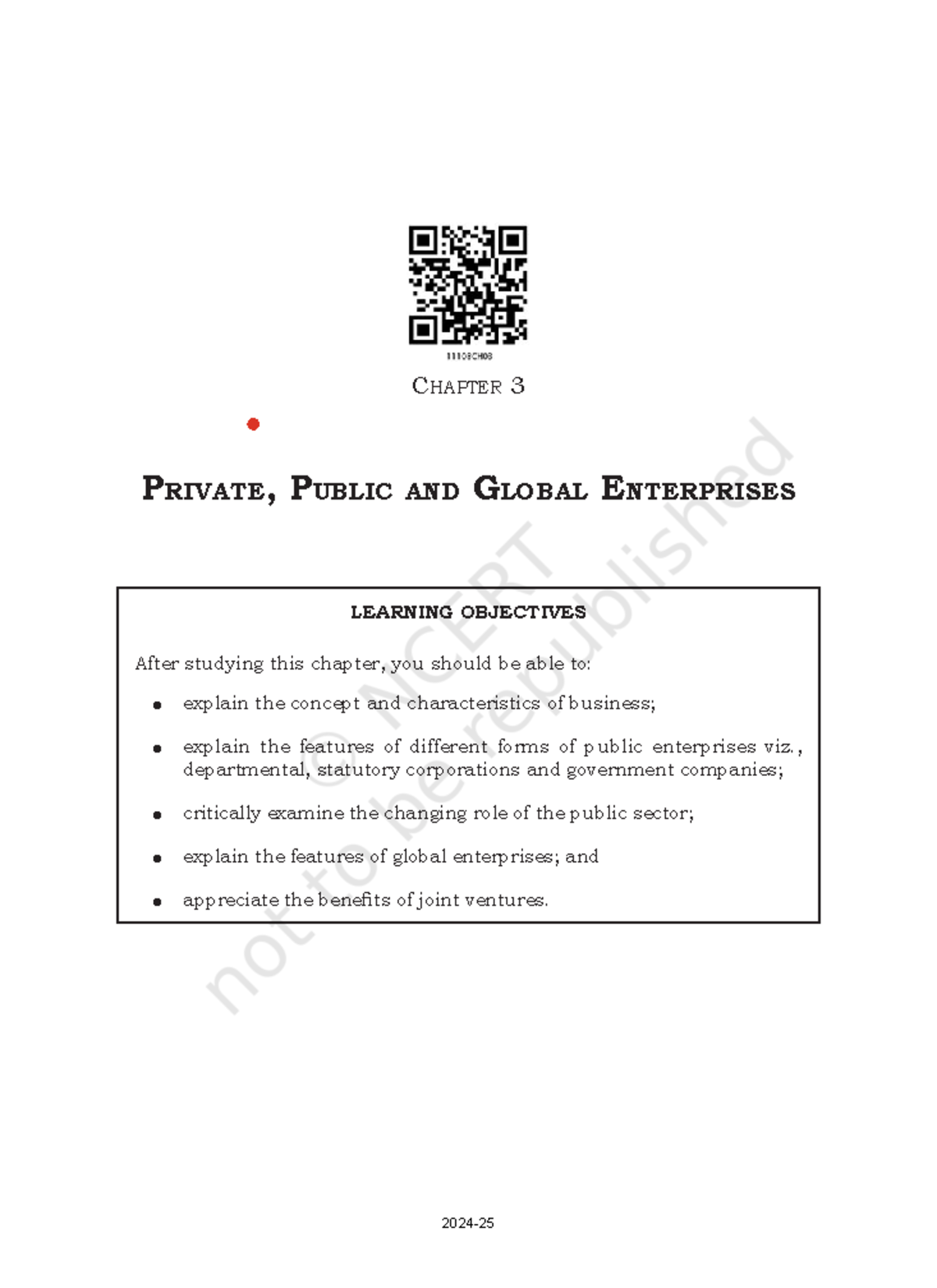Private, Public and Global Enterprise - Chapter 3 P rivate , Public and ...
