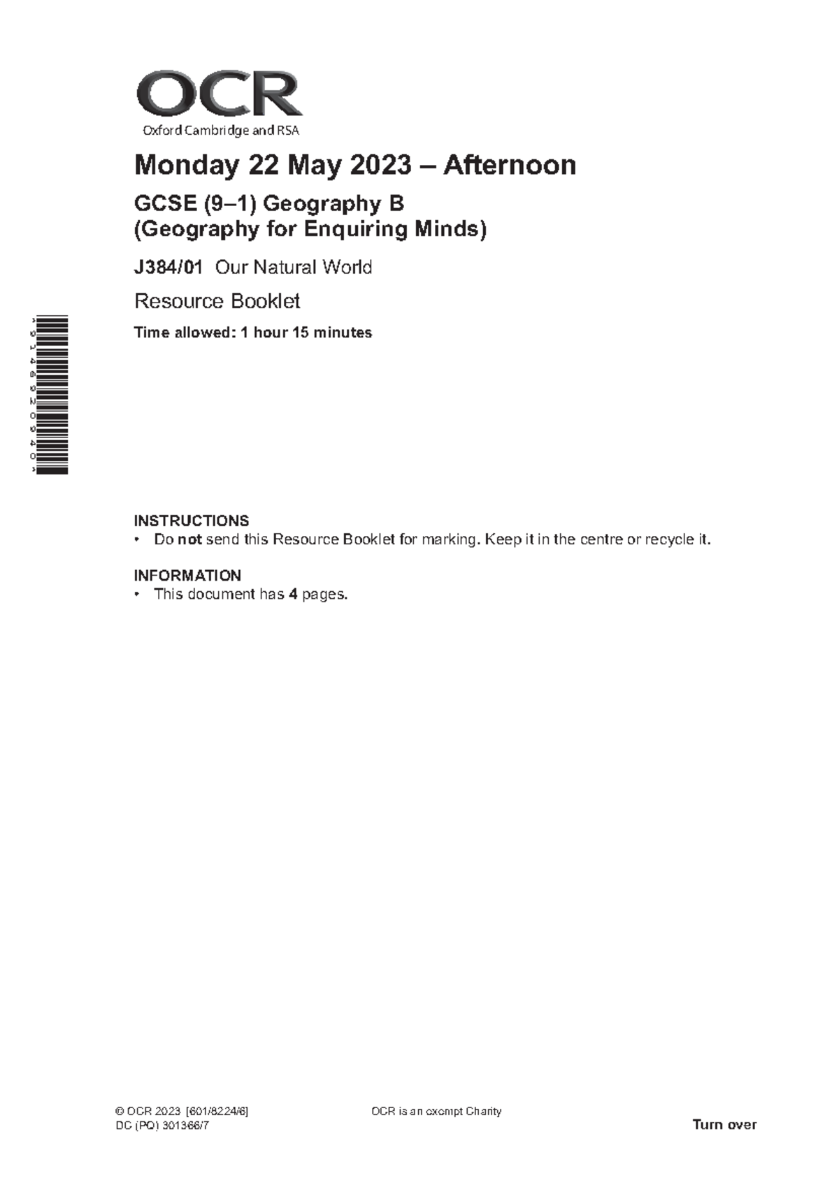 J384-01 RB Jun23 - OCR is an exempt Charity Oxford Cambridge and RSA ...