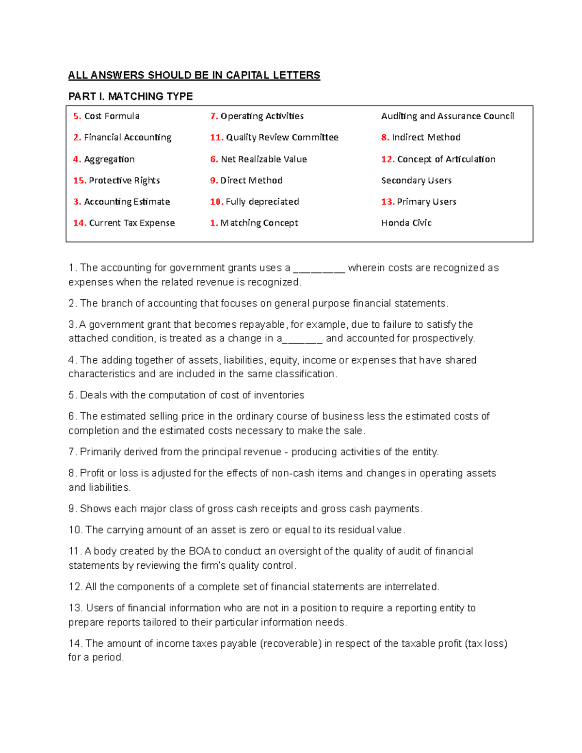 Answer-kiss - yuyuyuyuu - ALL ANSWERS SHOULD BE IN CAPITAL LETTERS PART ...