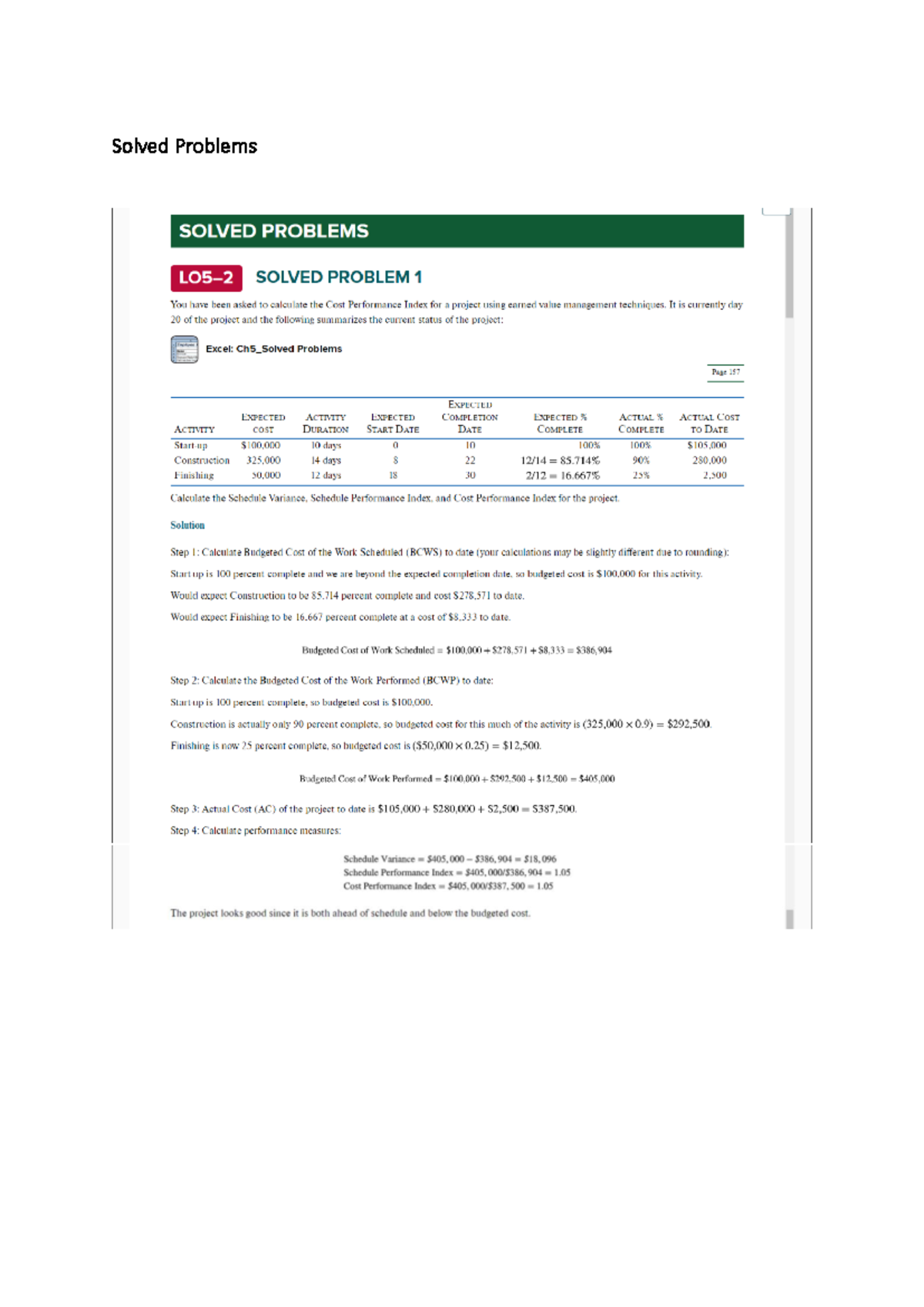 Assignment 4 - Operation Management - Solved Problems - Studocu