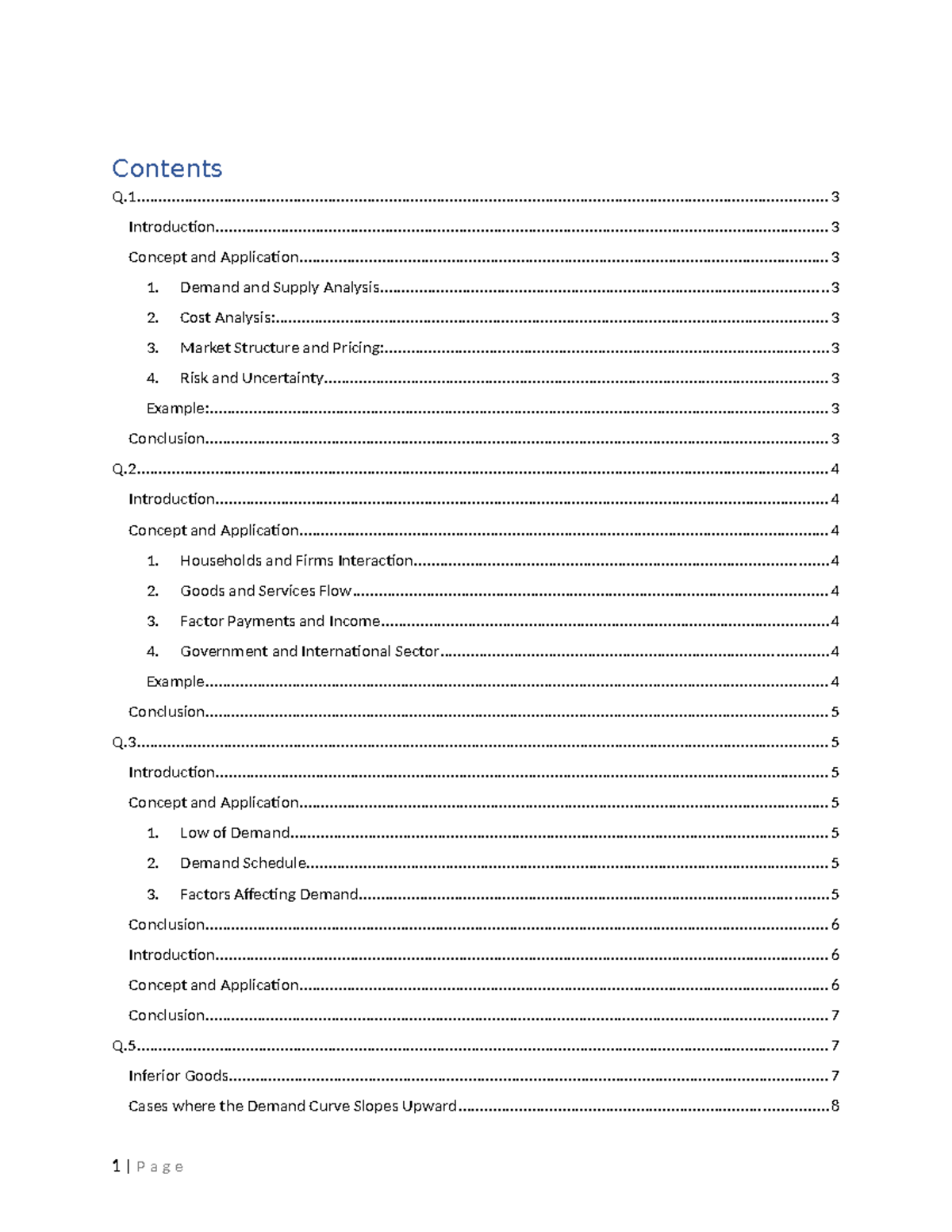 Management - Contents - Studocu