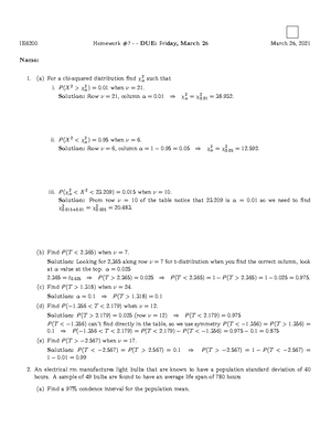 Homework 4 - assignment 4 - HOMEWORK - Name: Visu Yadav a) The box plot in the above graph is ...