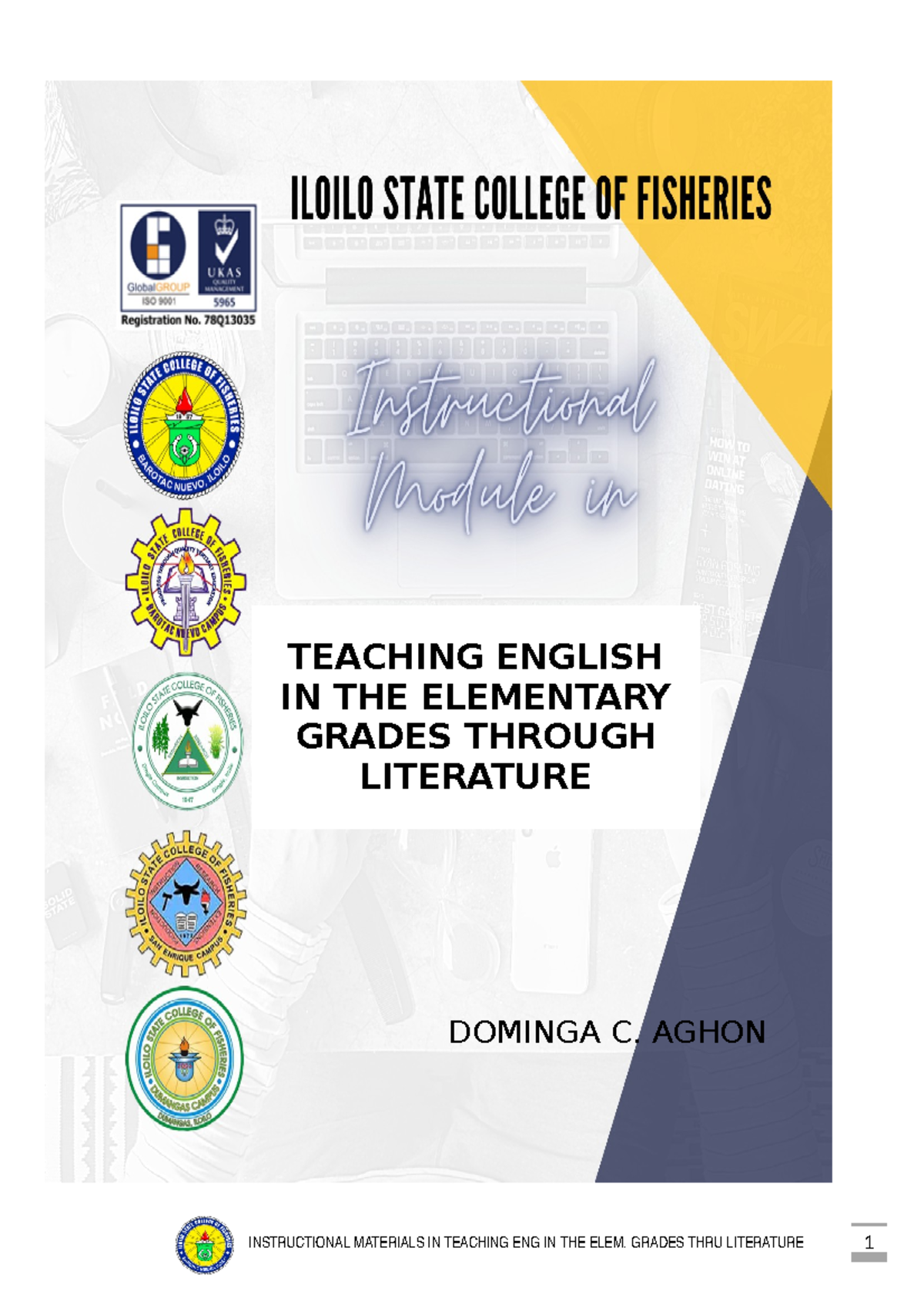 Module in Teaching Eng in the Elem Grades Thru Lit - INSTRUCTIONAL ...