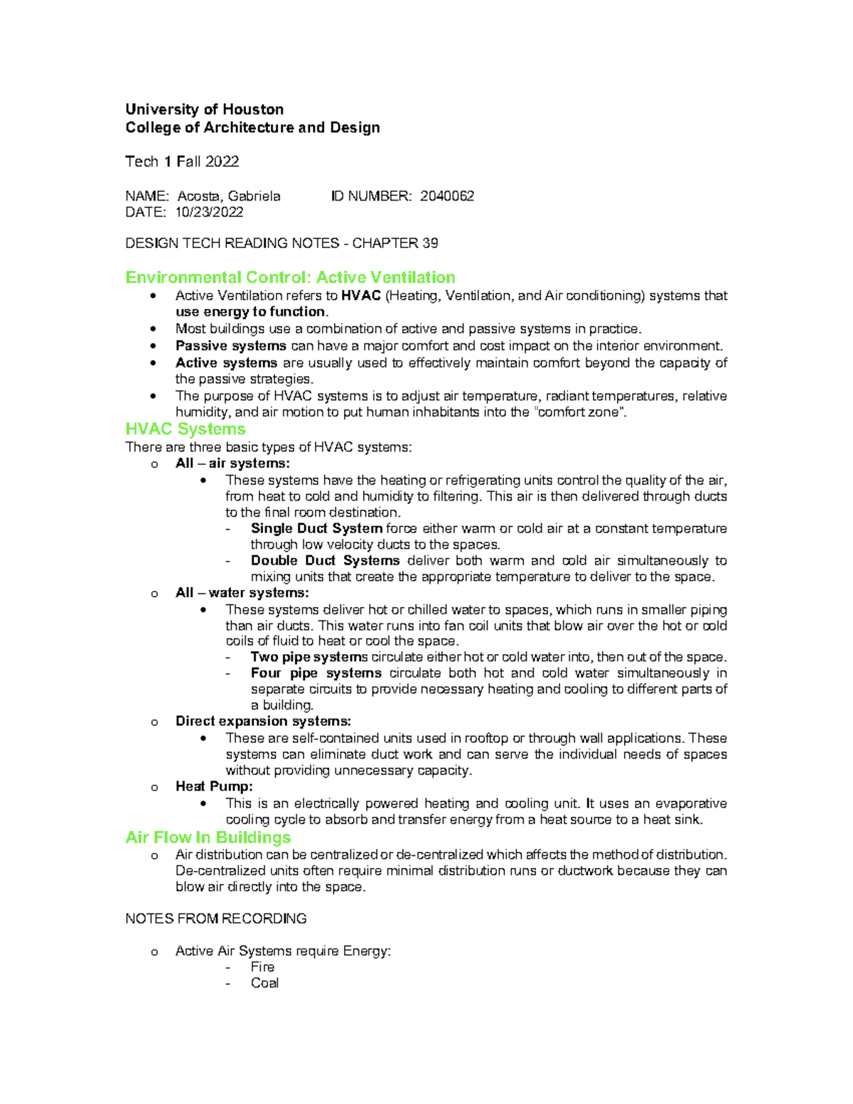 Ch. 39 Reading Recording Notes - University of Houston College of ...