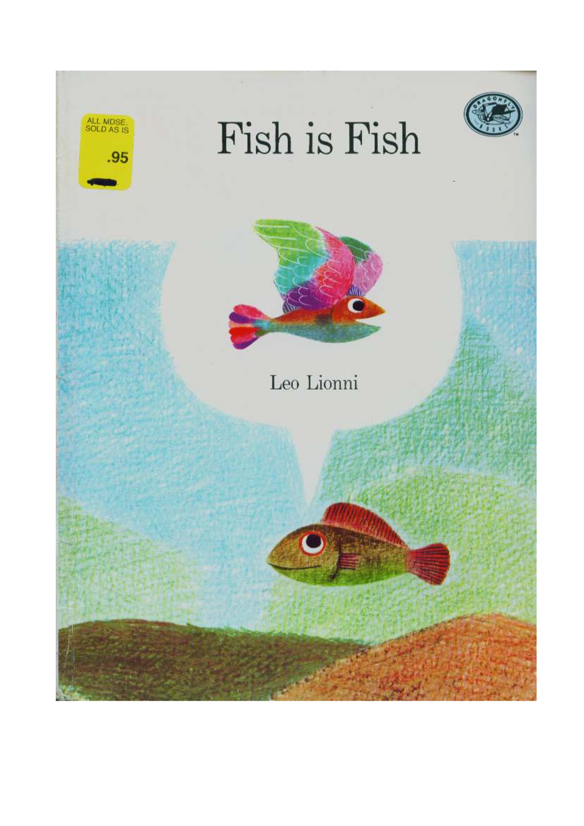 Fish is Fish by Lionni Leo - Literatures of the World - Studocu