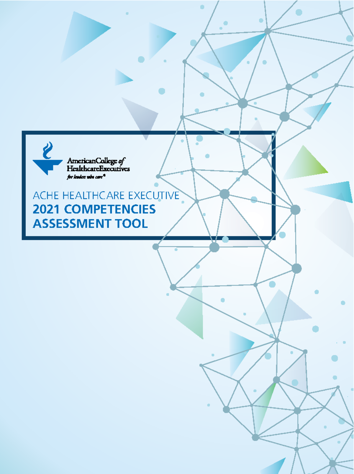Cf ache healthcare exec 2021 comp assess tool - ACHE HEALTHCARE ...