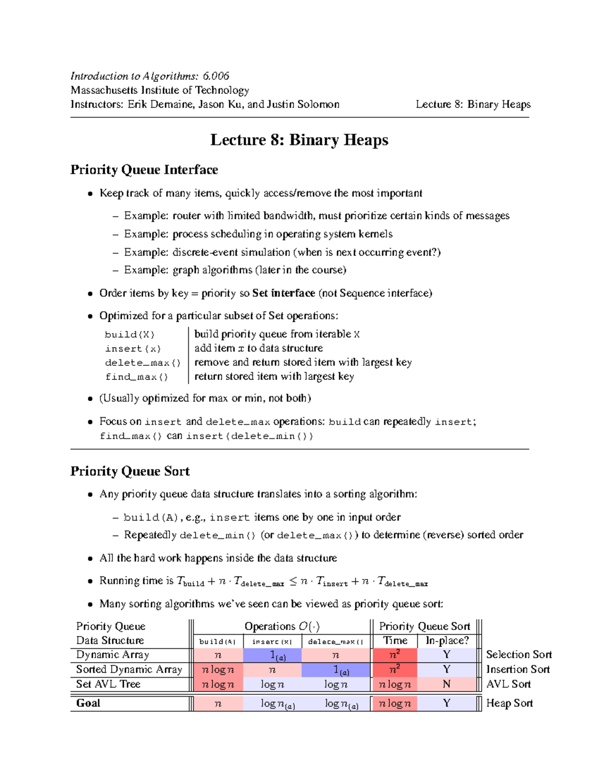 40d4851e550507 ca14dc778b9b2266cc MIT6 006S20 lec8 - Introduction to Algorithms: 6 ...