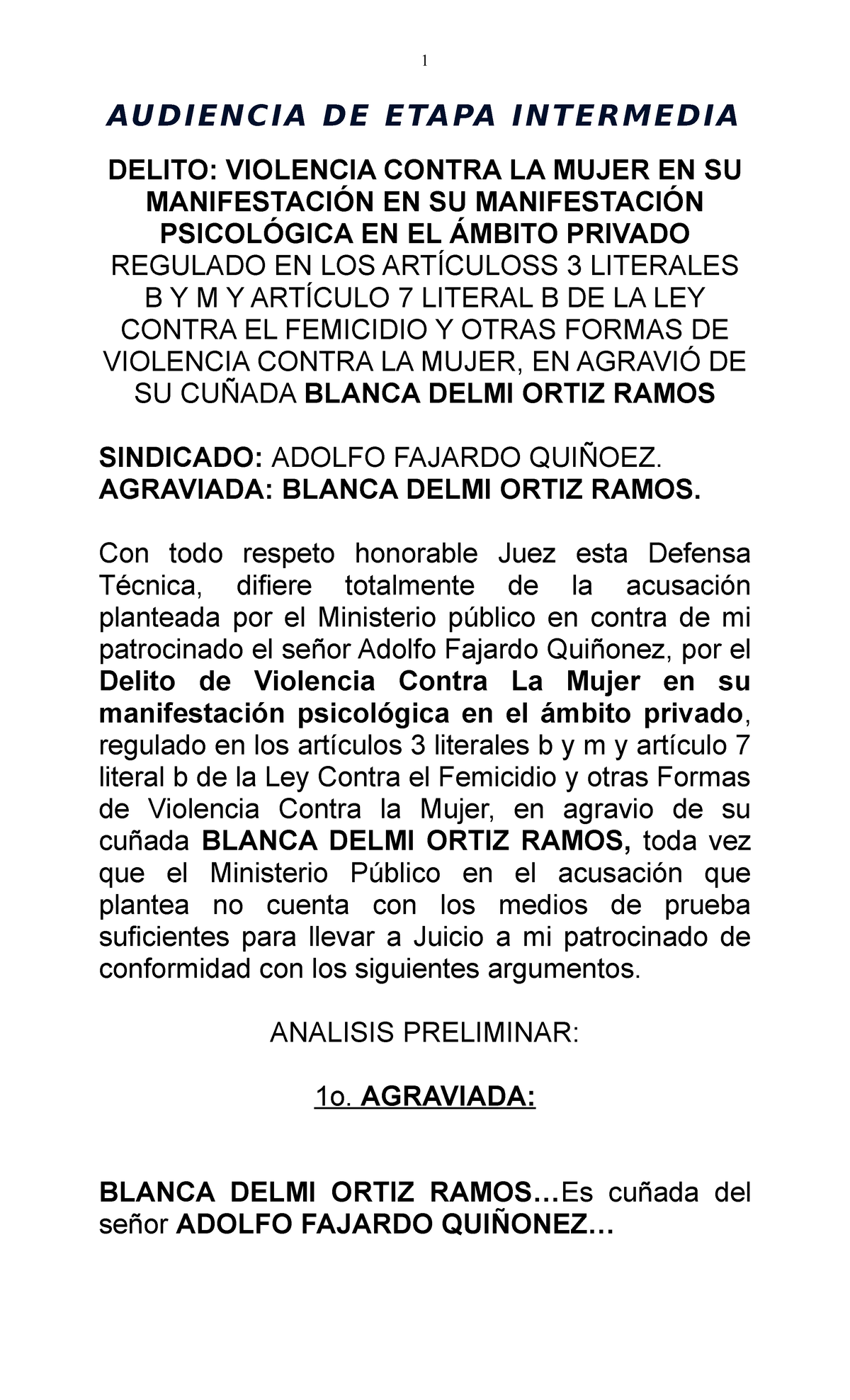 Protocolo DE Audiencia Etapa Intermedia Adolfo Fajardo 0702023 ...
