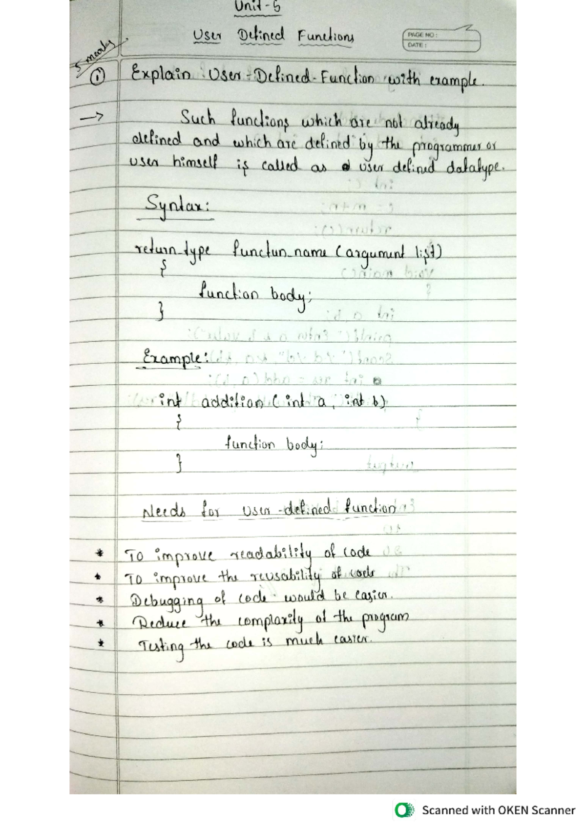 UNIT-5 - BCA - Studocu