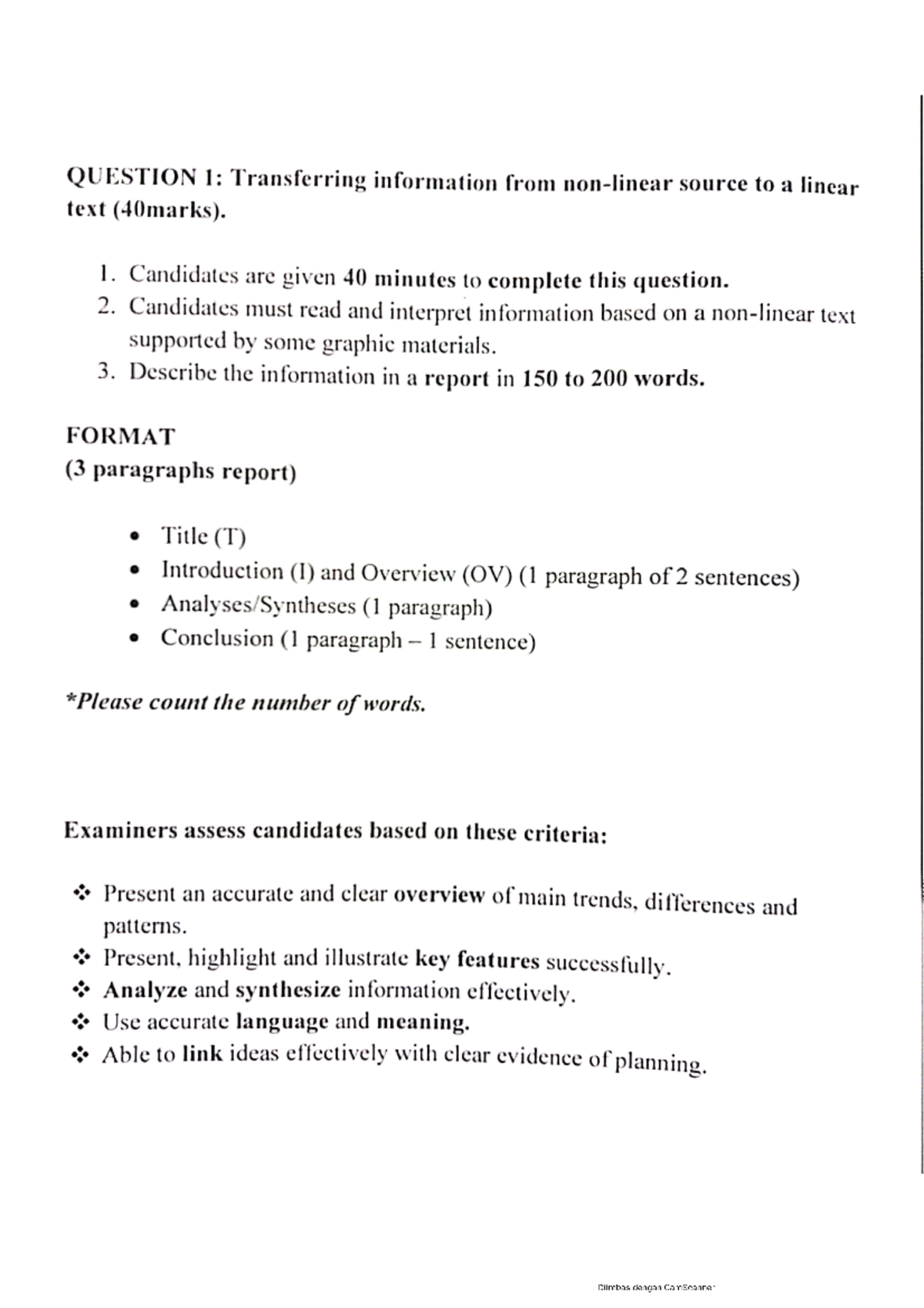 MUET Writing Notes - English - Studocu