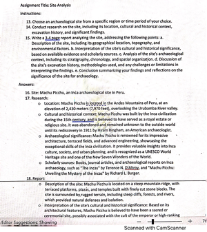 Assignment - Anth 204 - Studocu