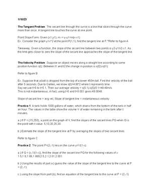 Calculus formula - Limits Definitions Precise Definition : We say ...