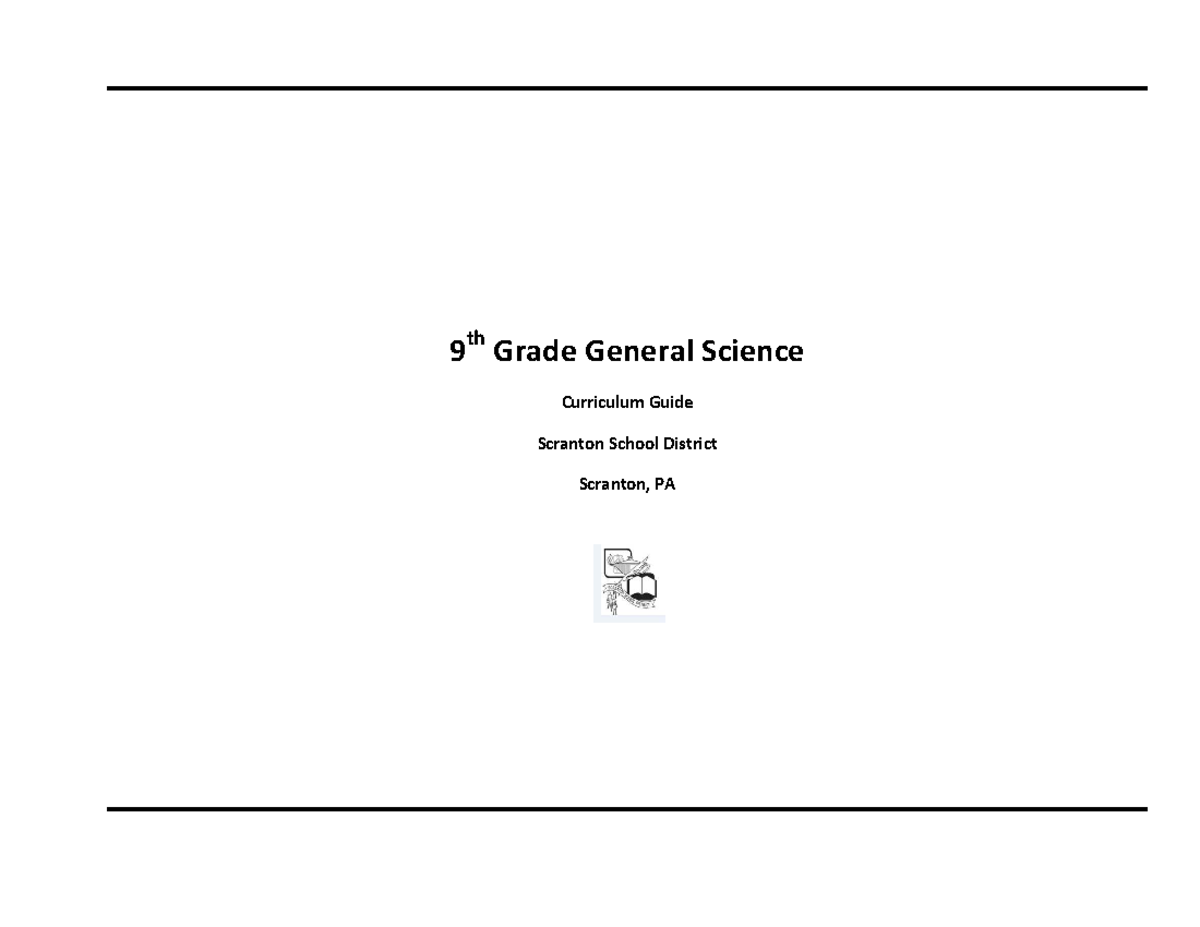 9th Grade General Science Regular 7-22-15 - 9 th Grade General Science ...