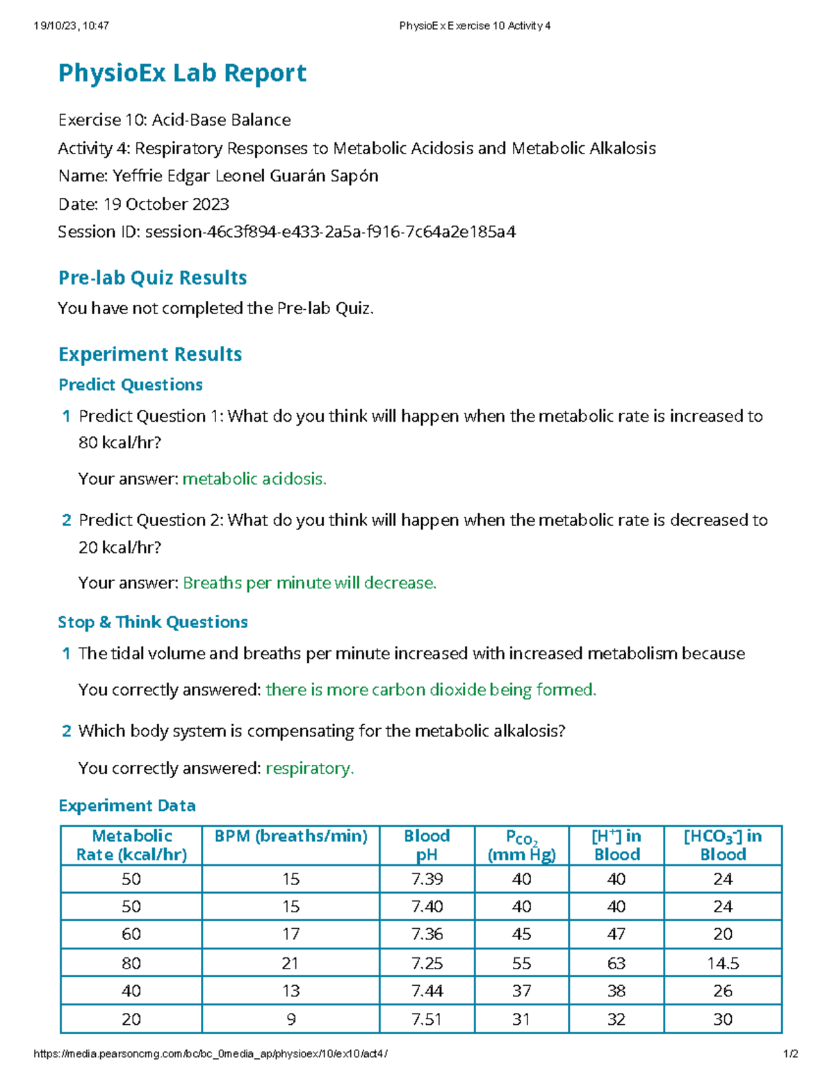 Physio Ex Exercise 10 Activity 4 - pearsoncmg/bc/bc_0media_ap/physioex ...