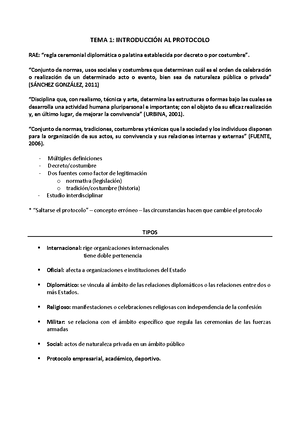 TEMA 3 - tema 3 protocolo institucional - TEMA 3: LA CORONA Y EL ...