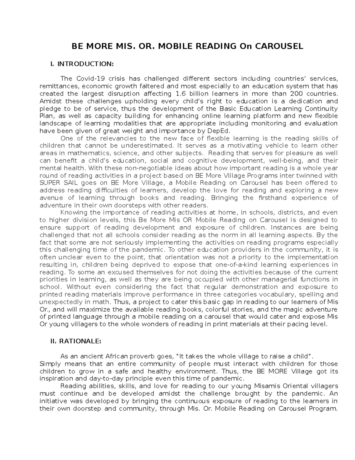Mobile Reading on Carousel Auto Recovered - BE MORE MIS. OR. MOBILE ...