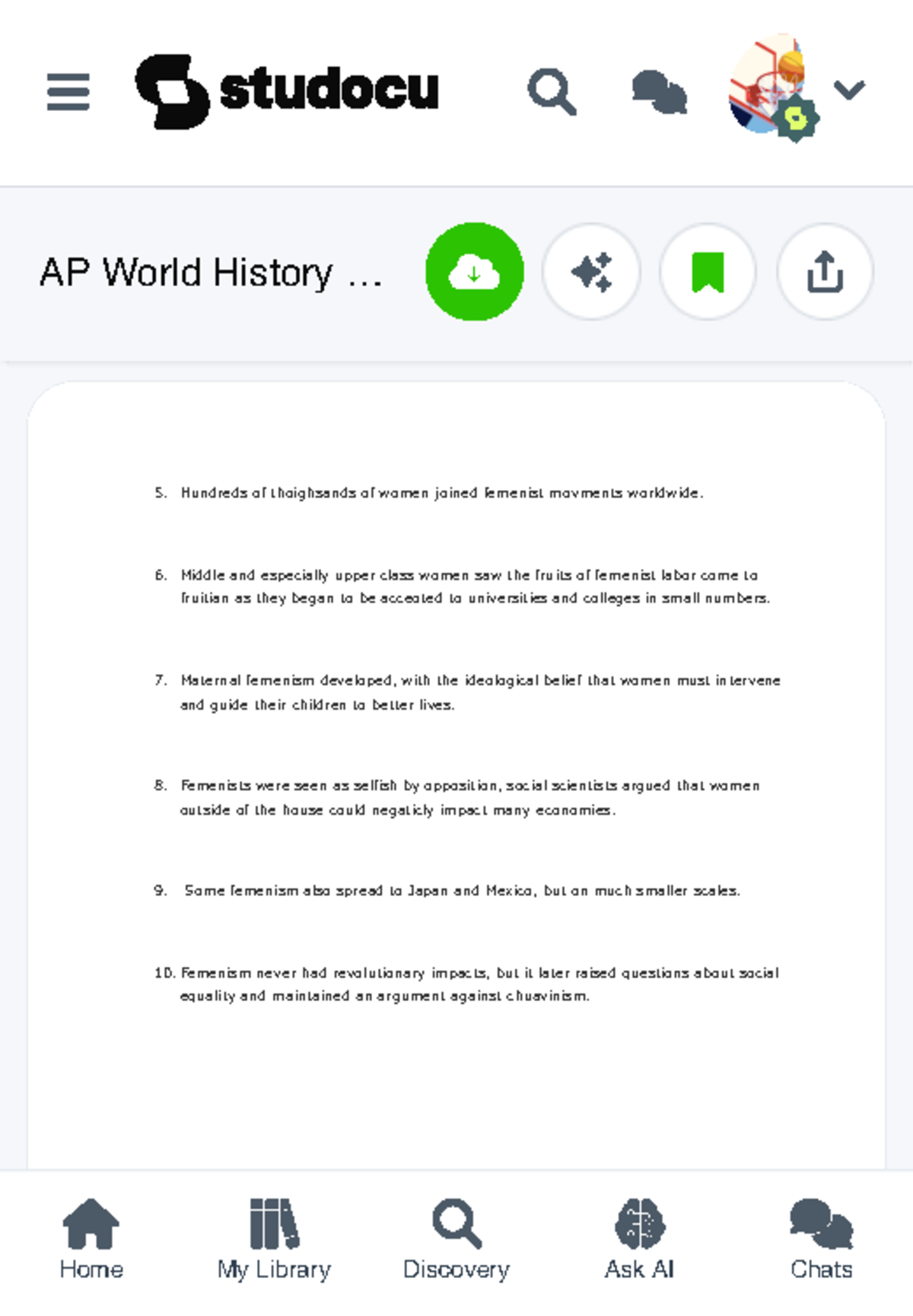 AP World History Chapter 8 notes - Chapter 8 Atlantic Revolutions ...