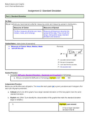 Part 3 Comparing Class Data - 3597660 - Google Docs - Data Analysis and Insights Unit 2 ...