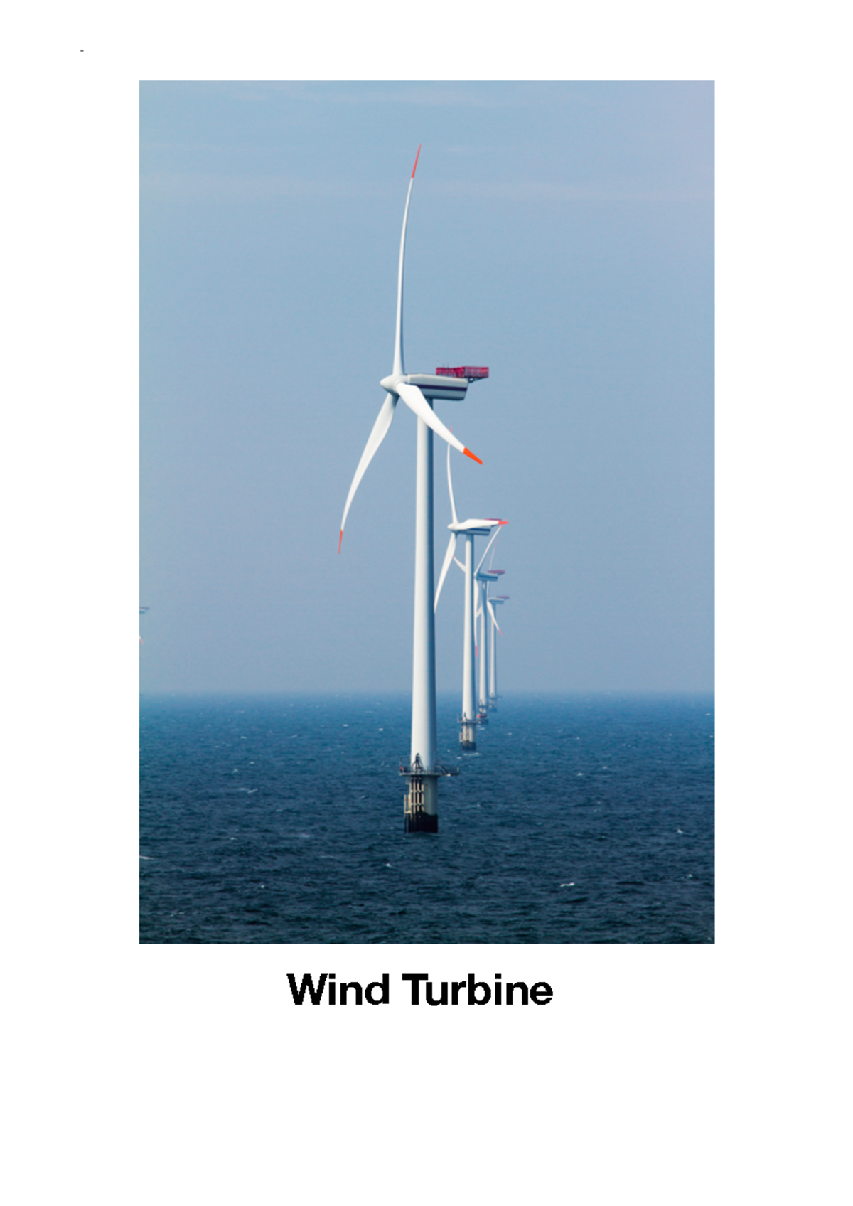 Wind Turbine Engineering Report - Wind Turbine Introduction Materials ...