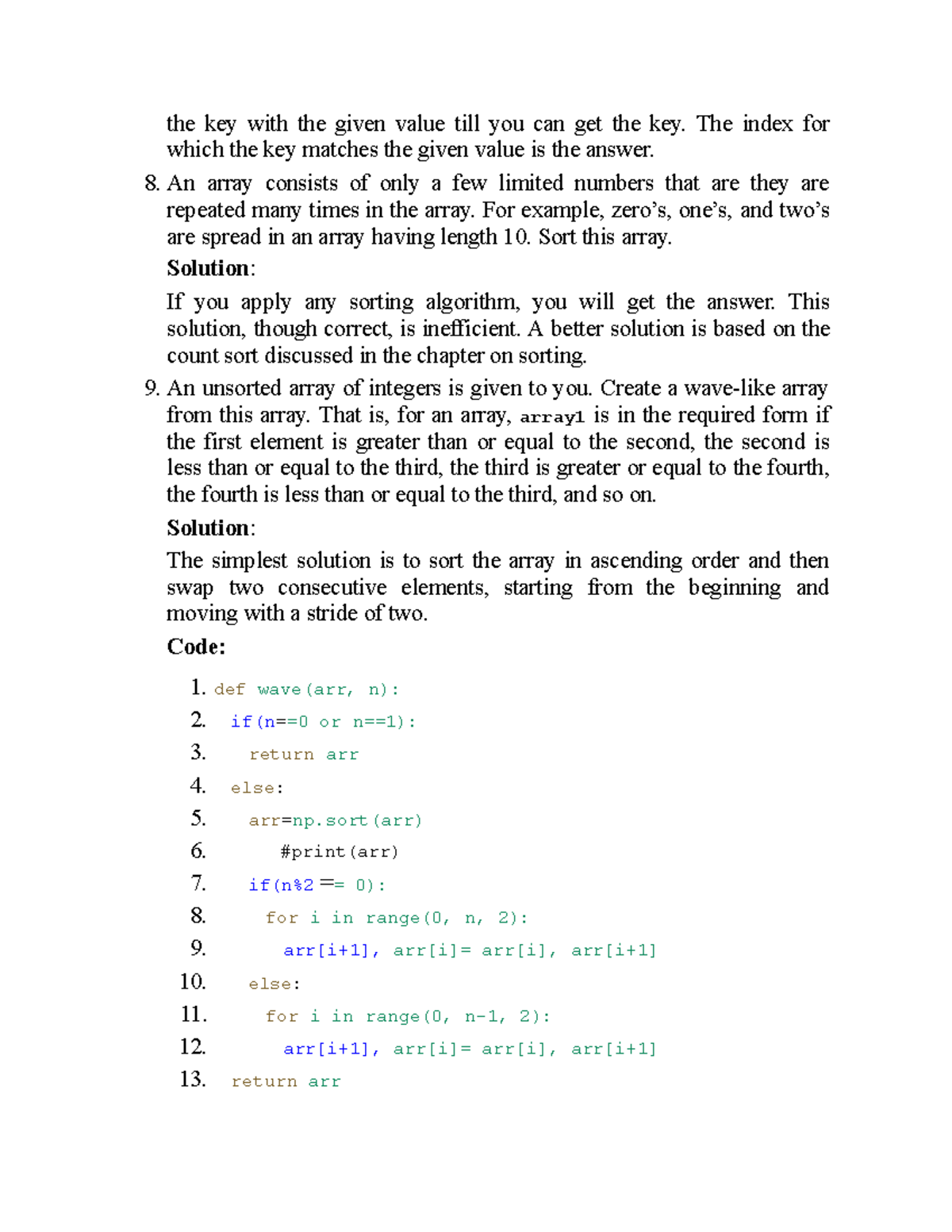 3 - 123 - the key with the given value till you can get the key. The ...