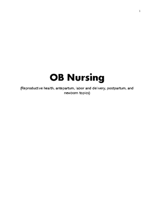 NB Assessment Checklist - Newborn Assessment Checklist General Hints ...