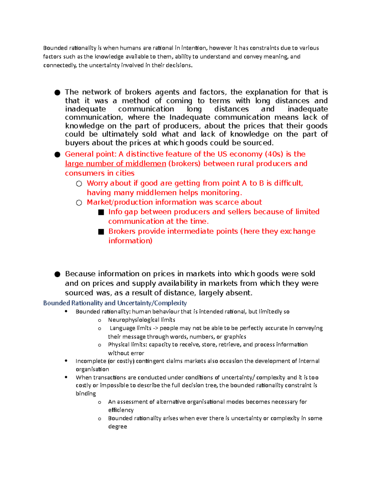 Bounded rationality is when humans are rational in intention - The ...