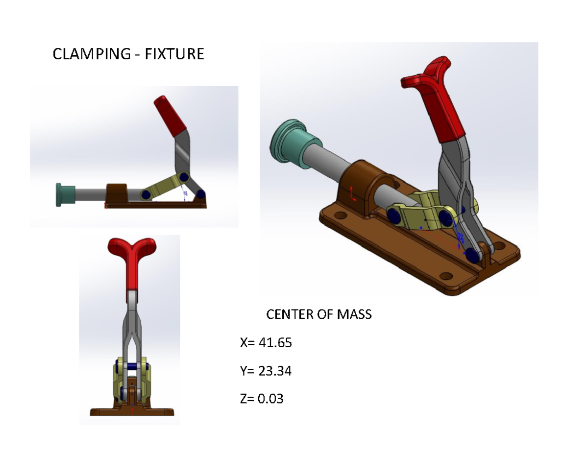 Clamping- Fixture - para solid works - Diseño Mecanico 3d - CLAMPING ...