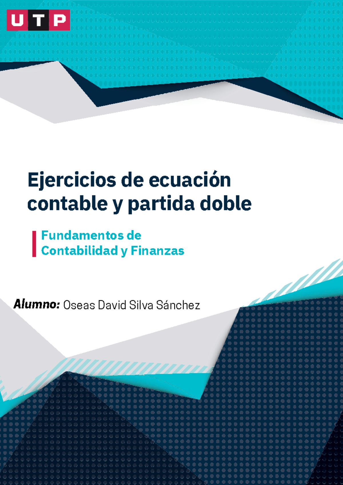 Semana 10 - Ejercicio de plan contable y partida doble - Ejercicios de ...