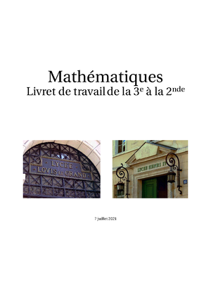 2nde-Math - Programme de maths seconde - Annexe Programme de ...
